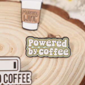 Cute Coffee Drink Pins,coffee Lovers Enamel Pin Sets,coffee Humor ...