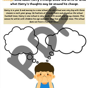 Coping With Change - PDF for Children Facing a Big Change. - Etsy