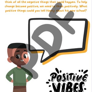 Coping With Change - PDF for Children Facing a Big Change. - Etsy