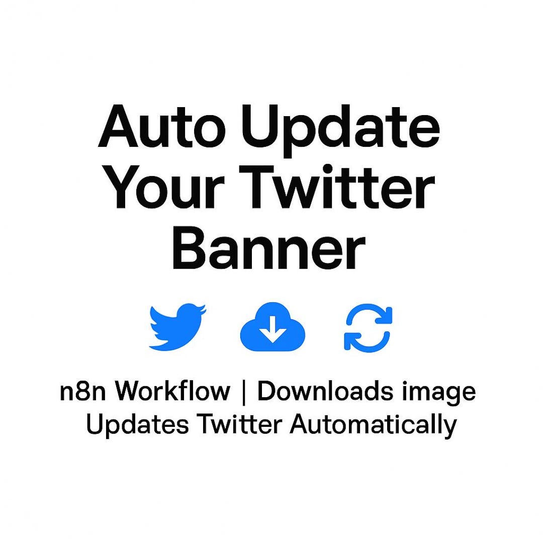 Automated Twitter Banner: N8n Workflow With Unsplash API (instant ...