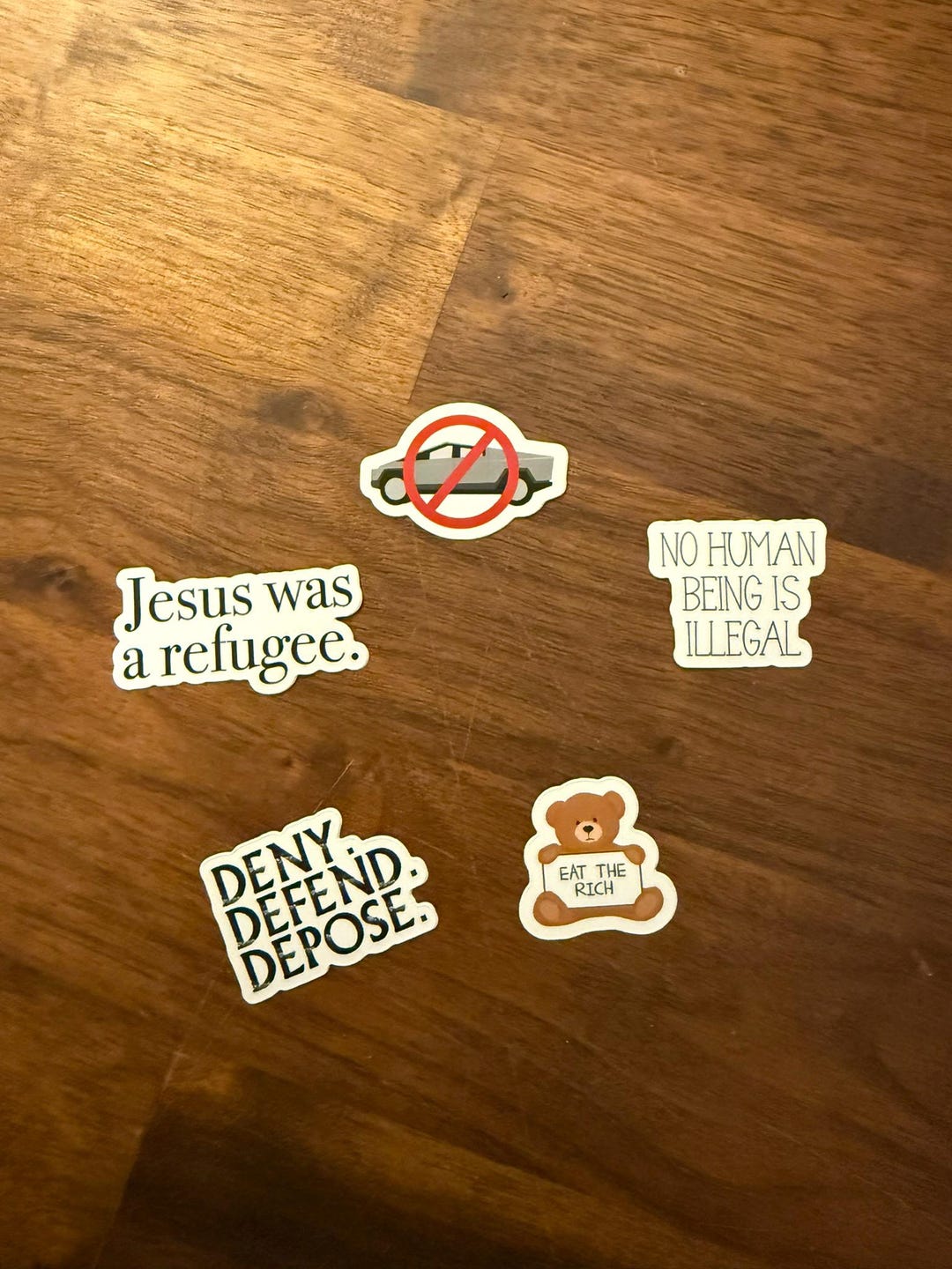 Variety Pack Liberal MINI Sticker Pack Waterproof Mini Political, Anti ...