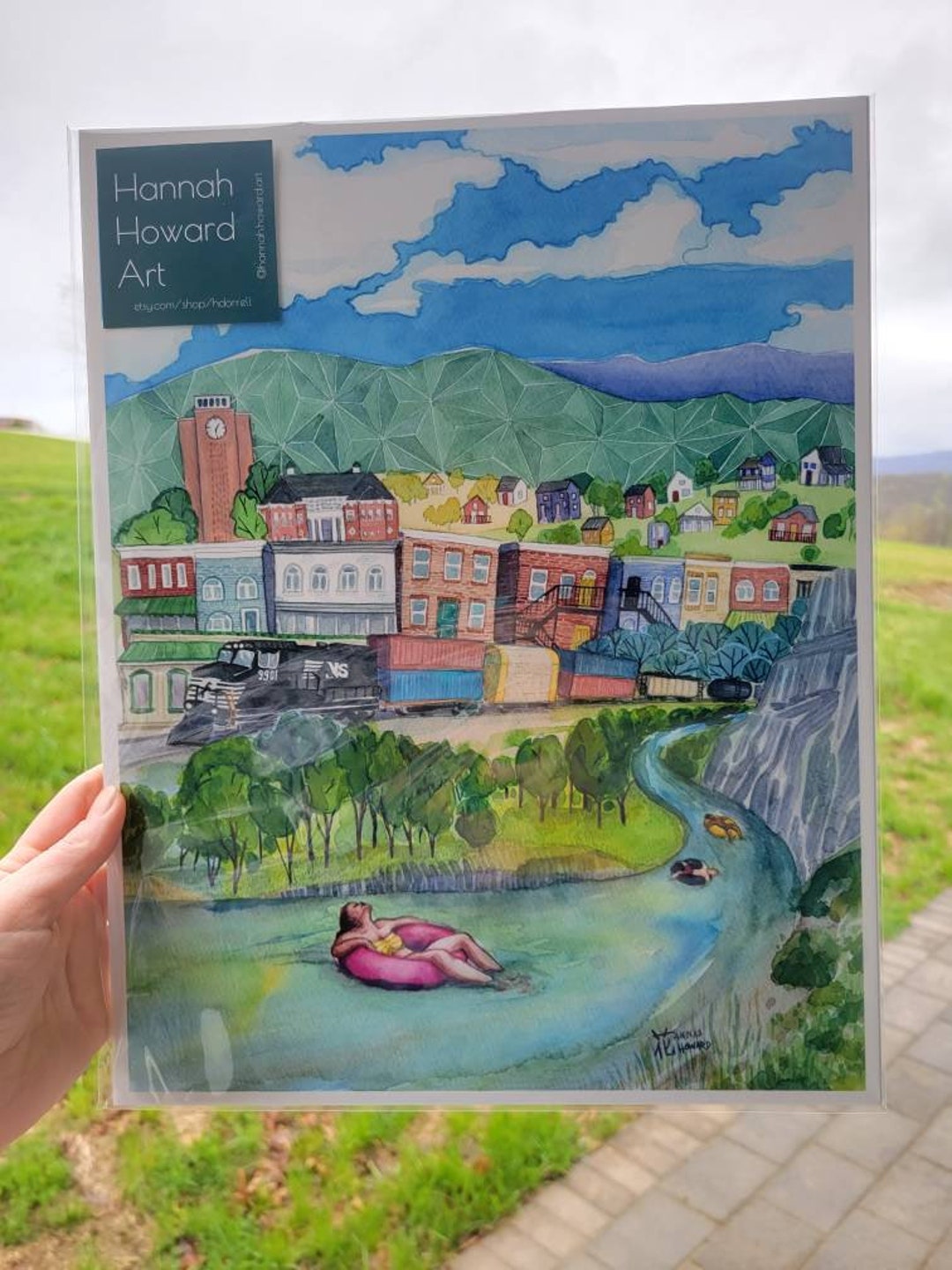 Radford University Virginia Graduation Print City of Radford and New ...