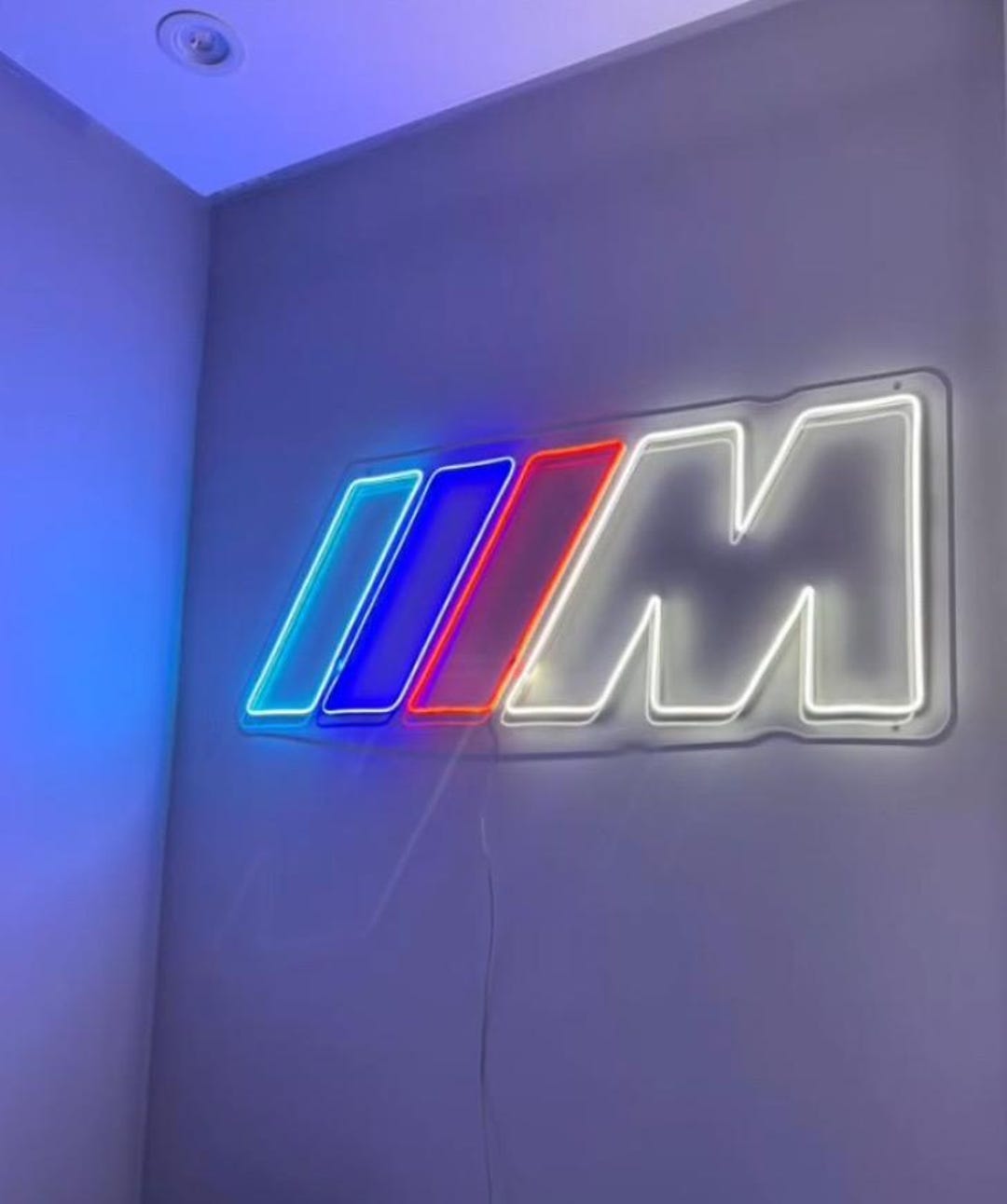 Car Logo Neon Sign, Race Car Logo Neon Lights, Custom Car Logo Neon ...