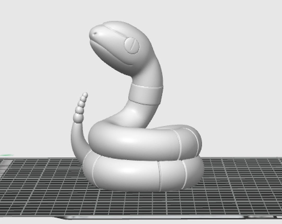 3D Printed Snake Planter: Modern Serpent Succulent Pot - Etsy