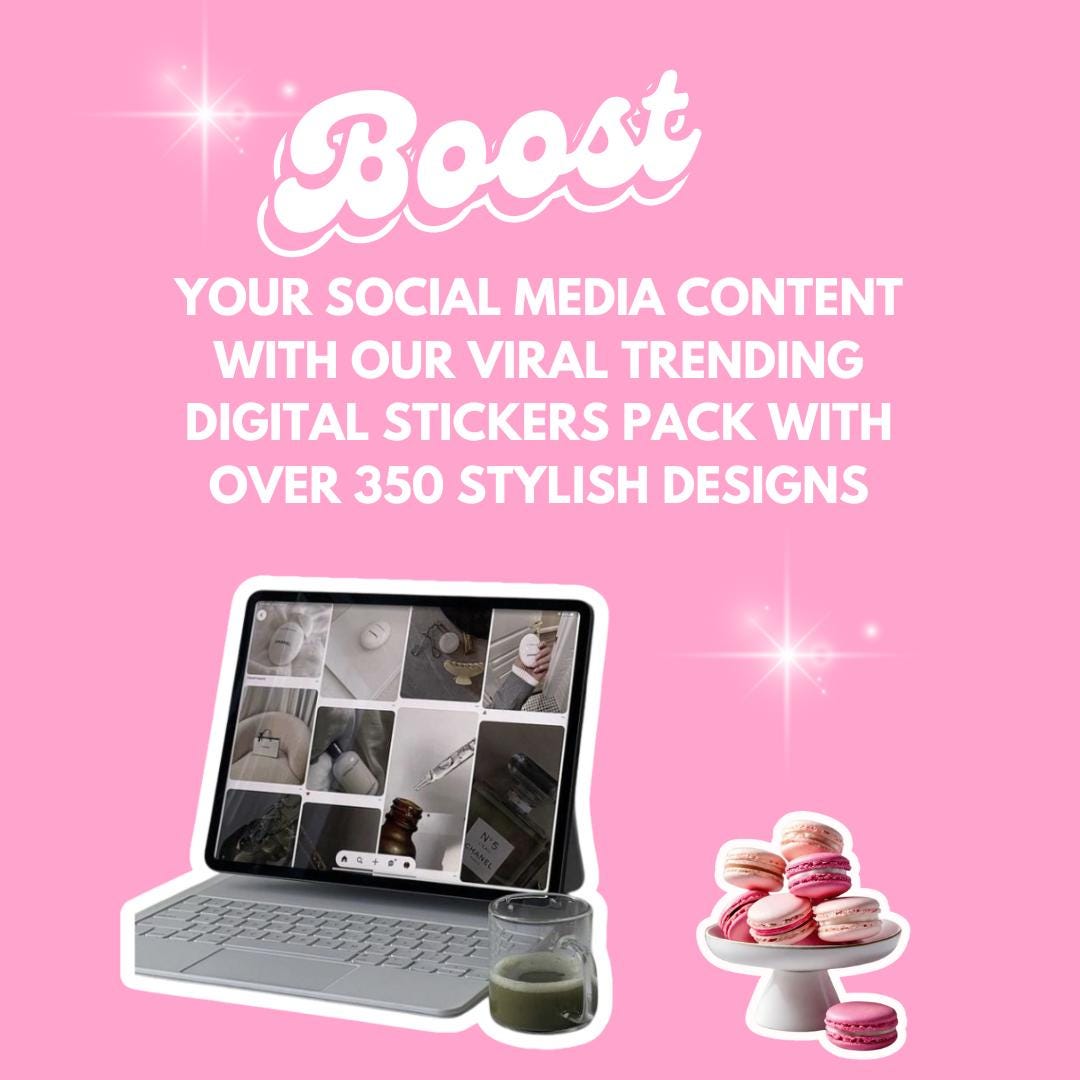 350+ Viral Trending Canva Stickers | Social Media Content Boost ...