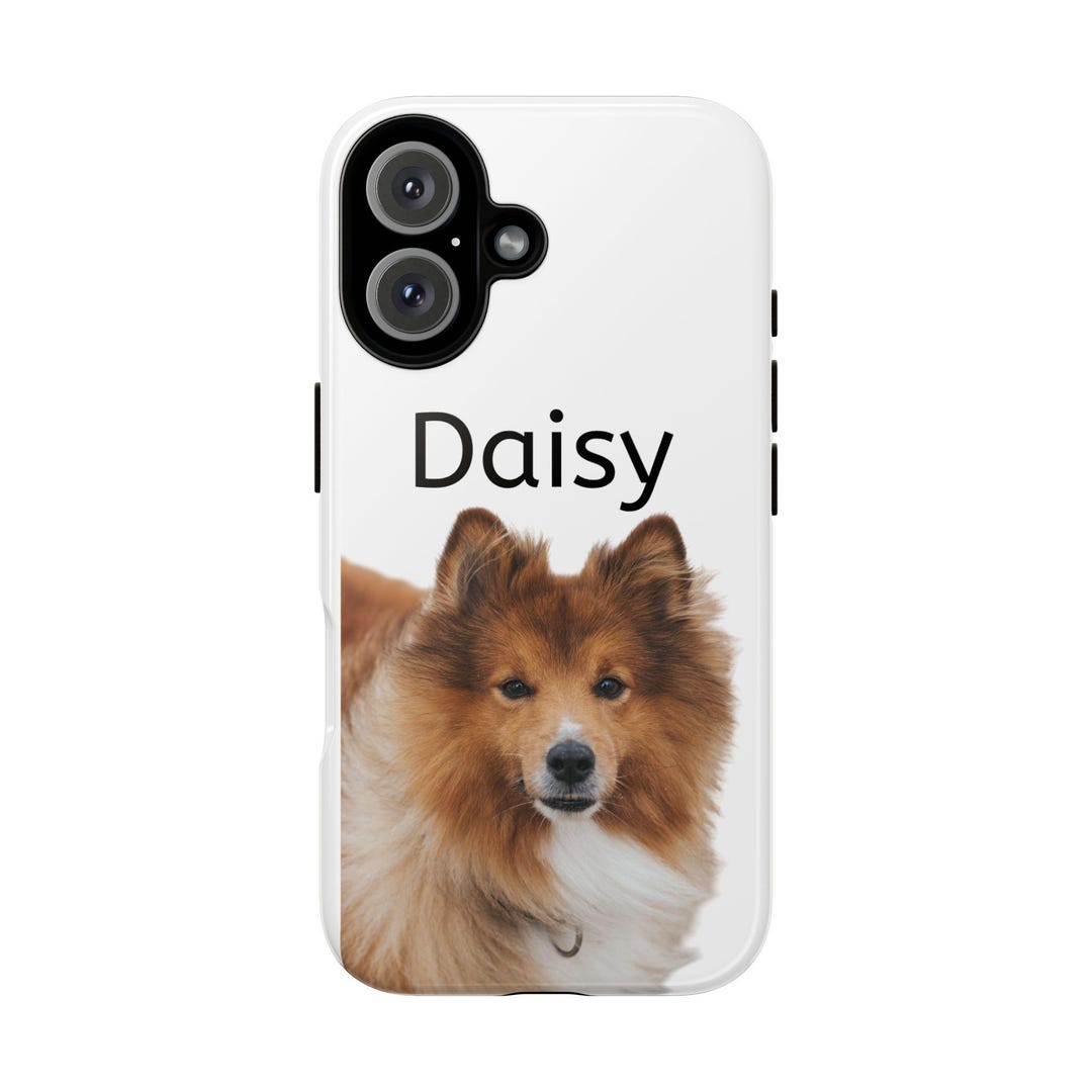 Personalized Dog Phone Case, Tough Cases for Pet Lovers, Custom Dog ...