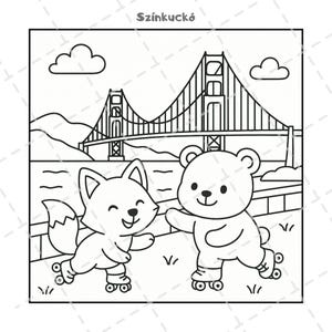 Quiet Time Coloring Pages for Kids | 6 Travel Adventures Printable ...