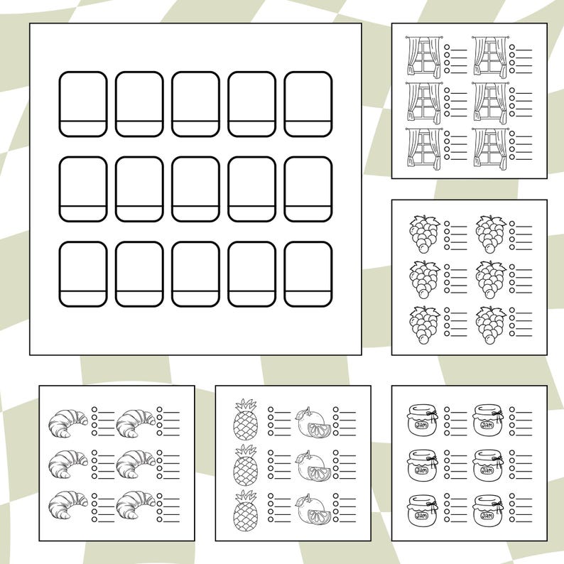 60 Page Coloring Practice Book Printable PDF for Adults Kids | Learn ...