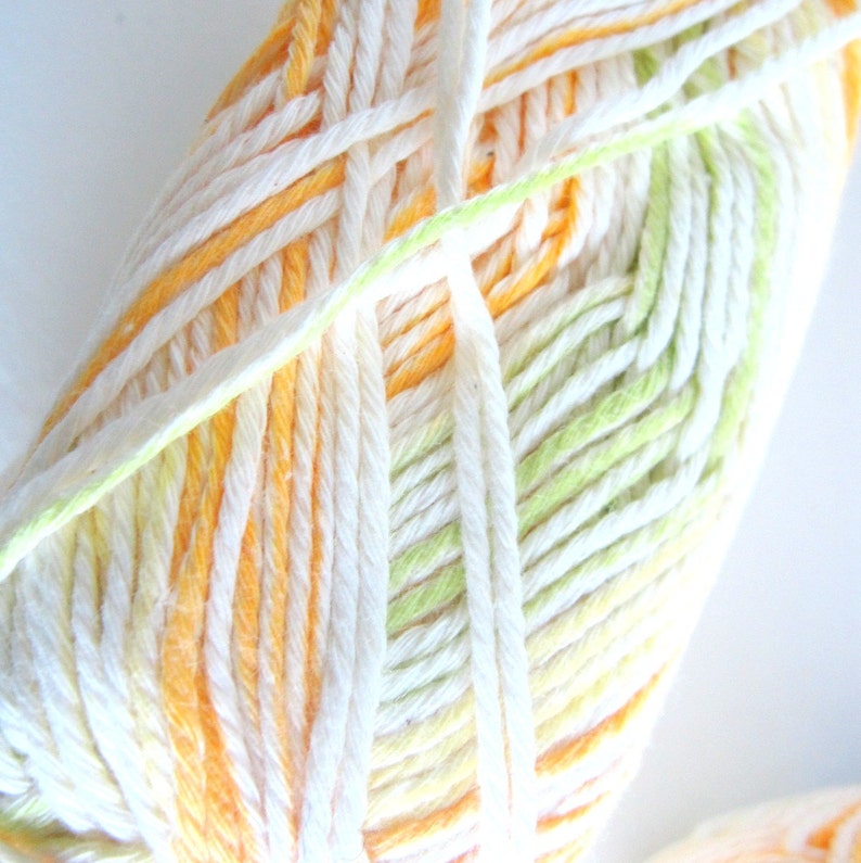 Variegated Cotton/acrylic Yarn 5 Skeins of Pantino by - Etsy