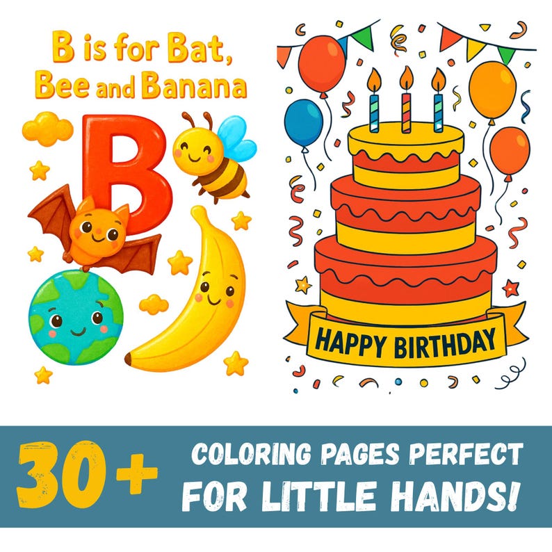 A-Z Alphabet Coloring Book: Fun Learning Activity Pack (PDF Download ...