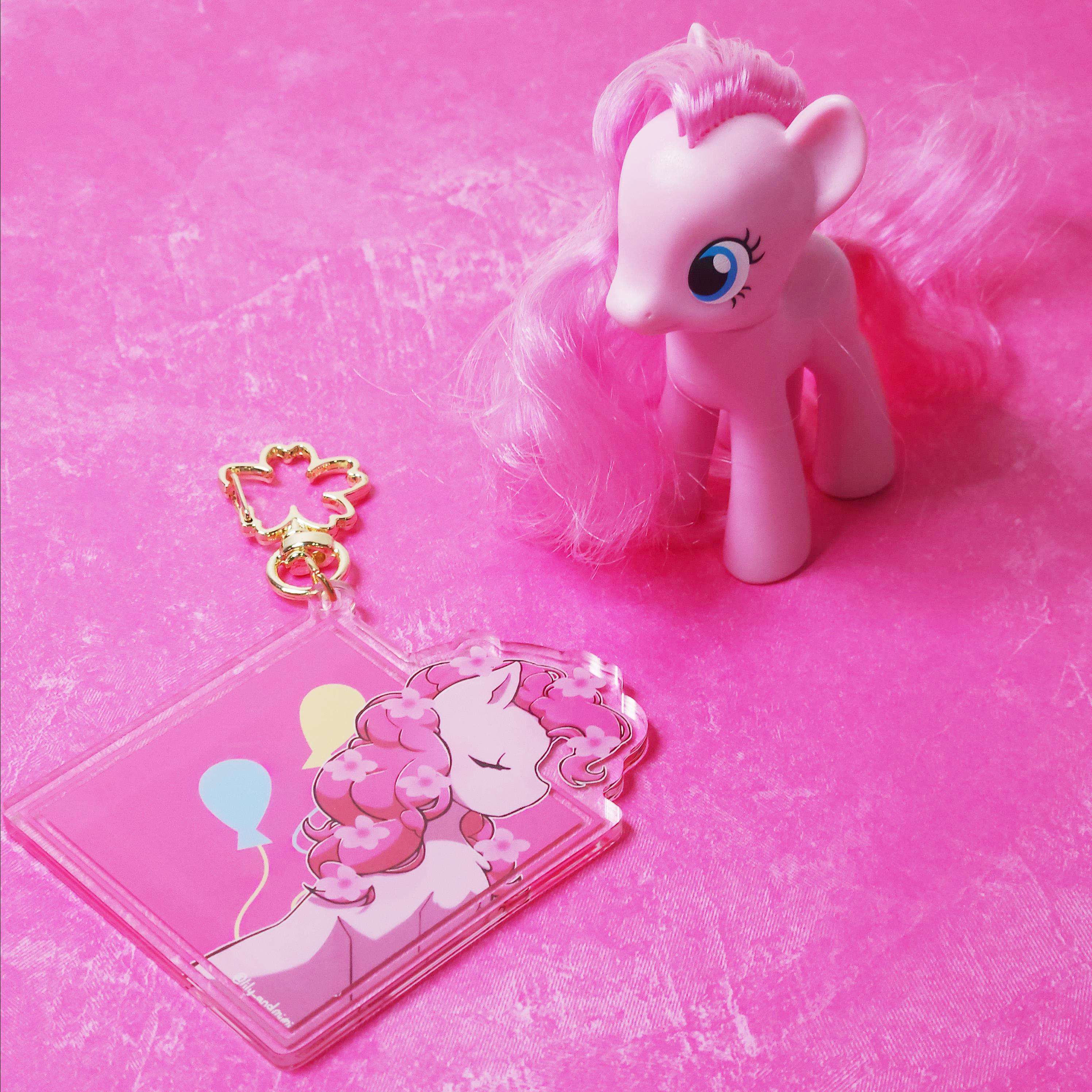 MLP Pinkie Pie Keychain | My Little Pony - Etsy