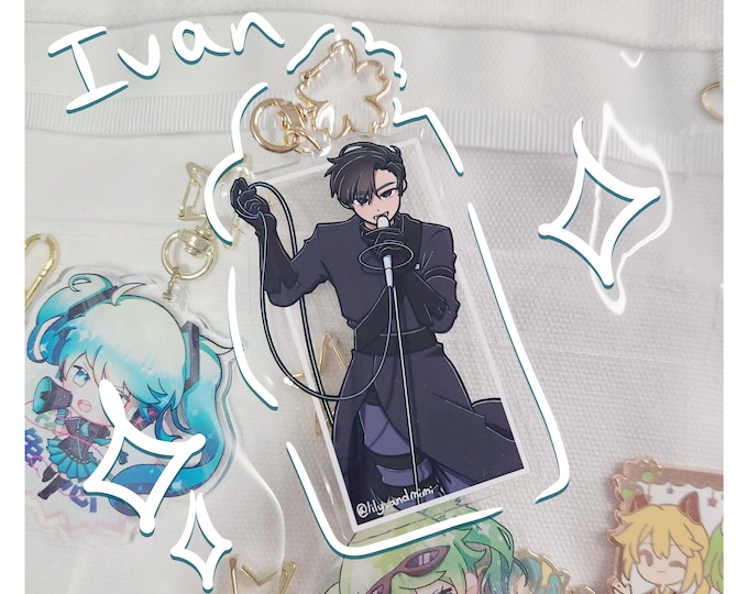 ALNST Ivan Keychain | Alien Stage - Etsy