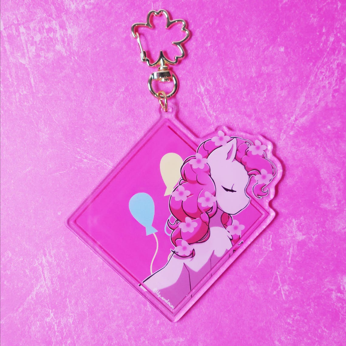 MLP Pinkie Pie Keychain | My Little Pony - Etsy