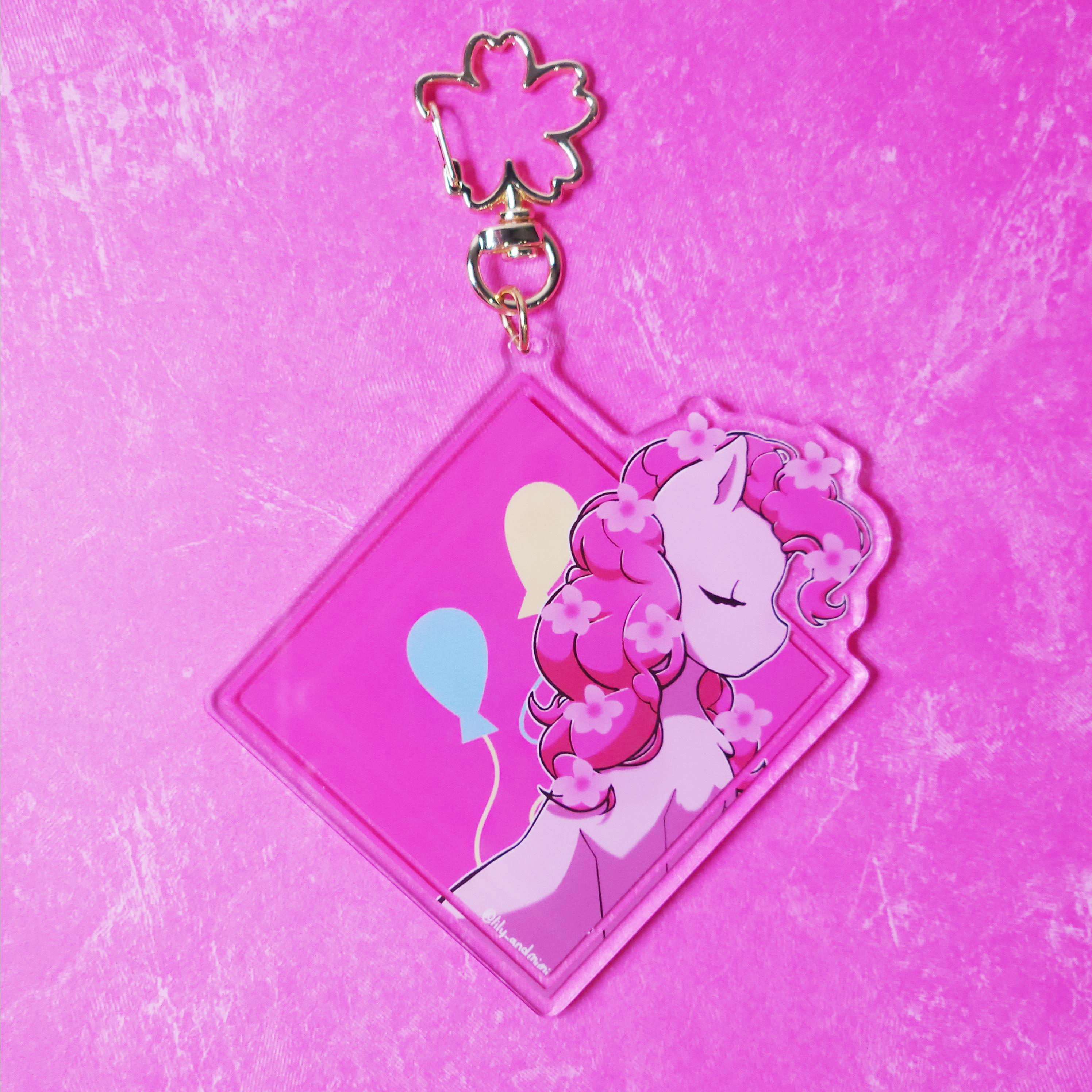 MLP Pinkie Pie Keychain | My Little Pony - Etsy