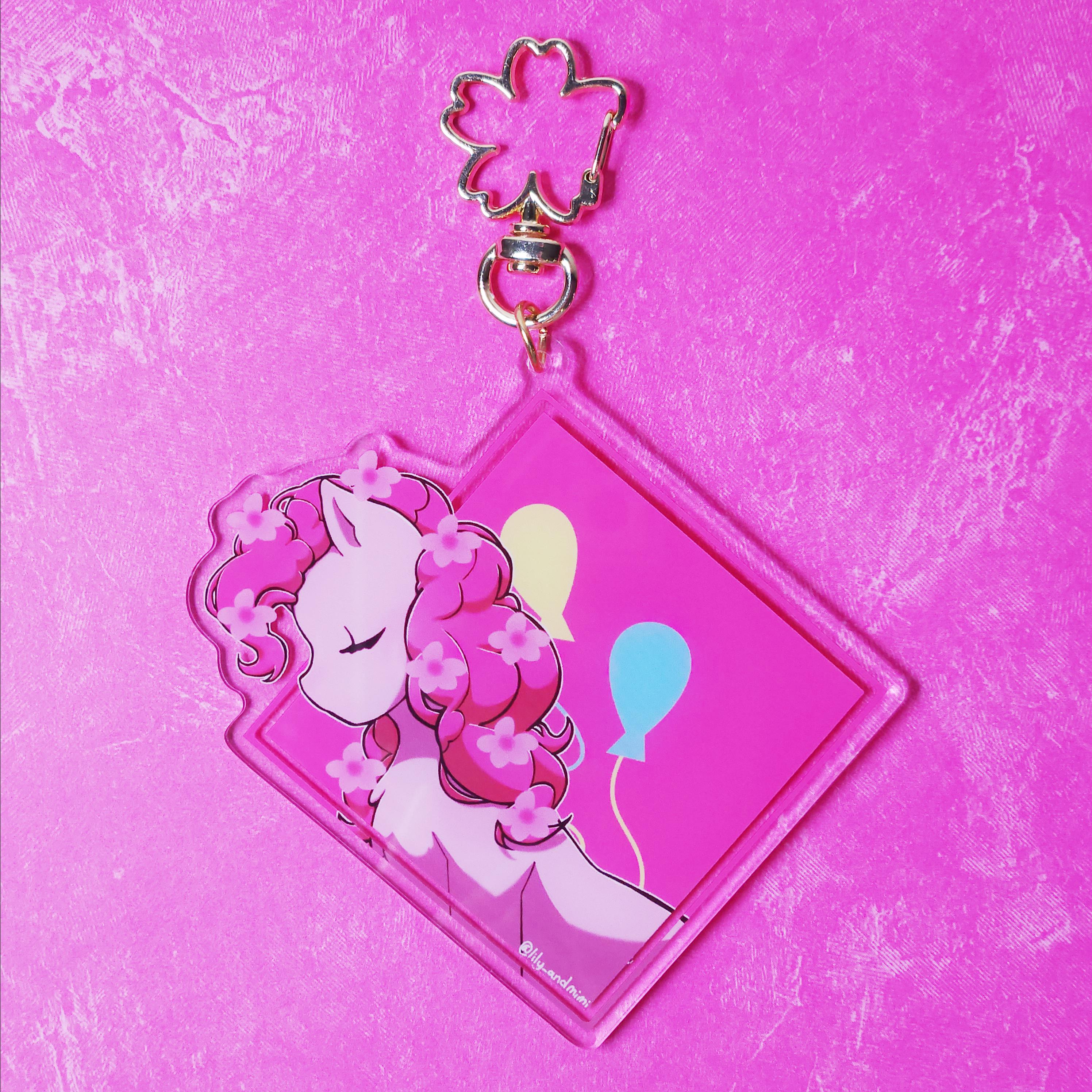 MLP Pinkie Pie Keychain | My Little Pony - Etsy