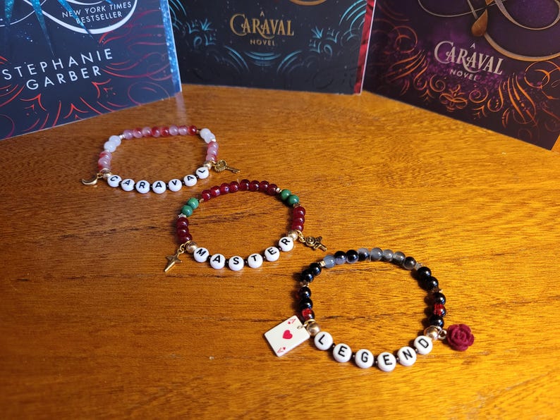 Caraval Master Legend 3pc Bracelet Set - Etsy