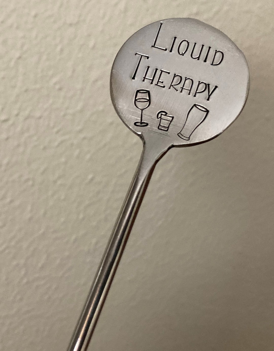 Cocktail Swizzle Stick, Metal Stirrers Stir Sticks, Liquid Therapy ...