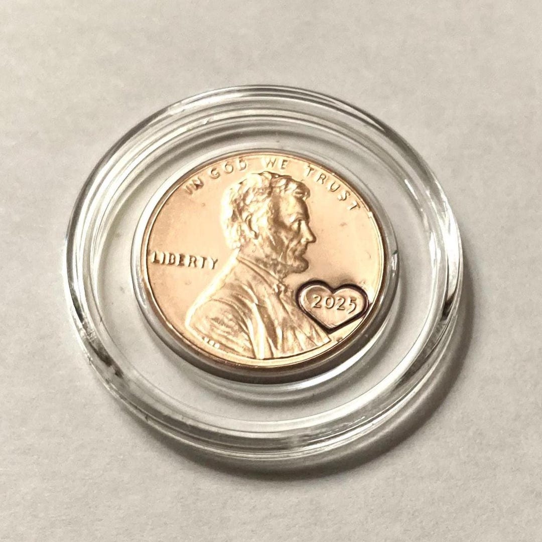 2025 Penny, Last Year of the Penny, Encapsulated Penny With or Without ...