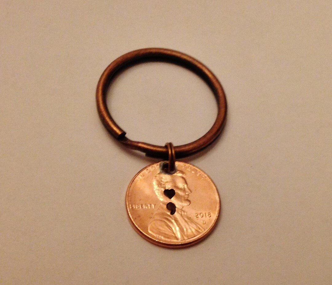Semicolon Keychain, Mental Health Awareness, Suicide Prevention ...