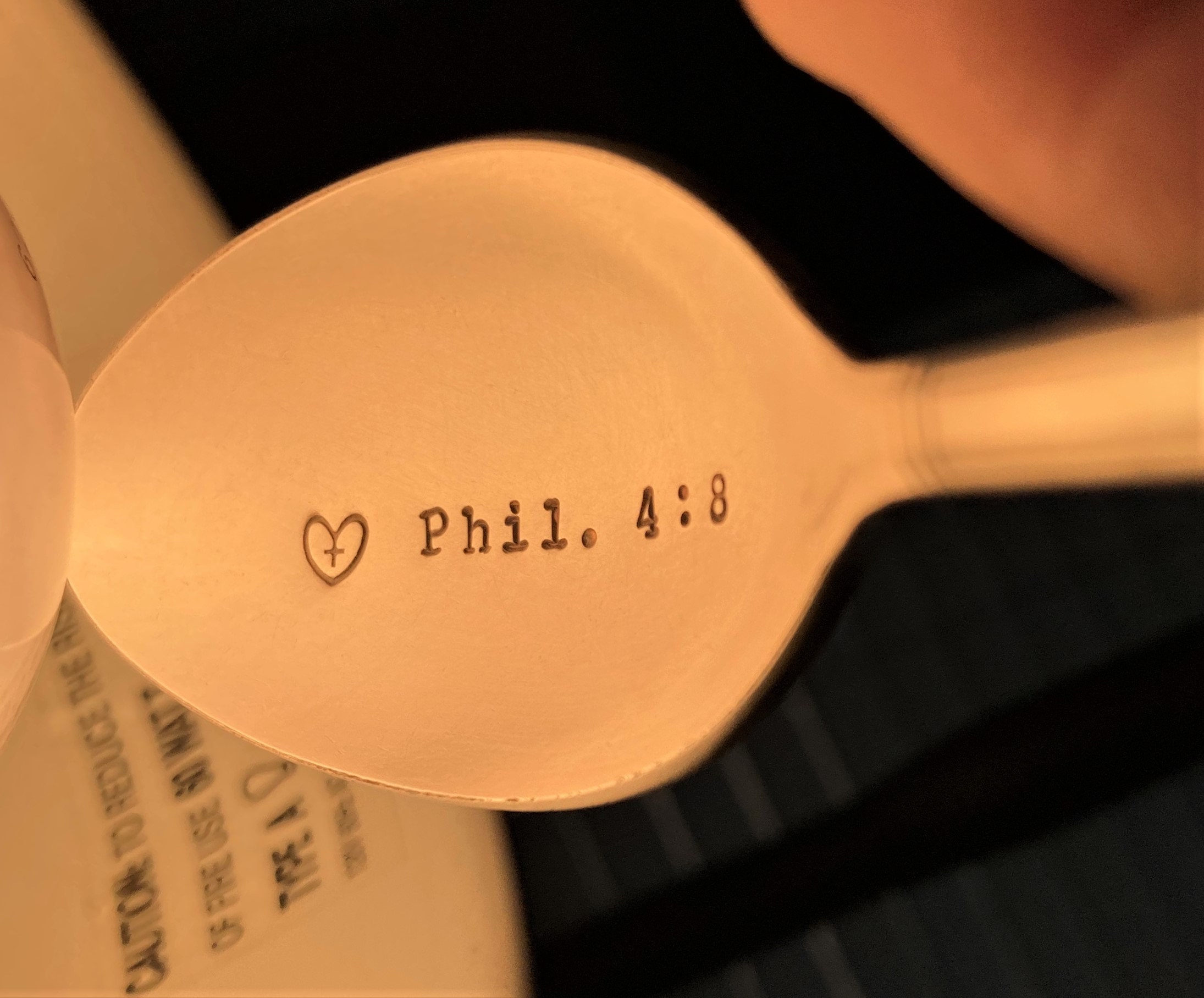 CUSTOM Bible Scripture Verse Spoon Personalized Pastor Mom - Etsy UK