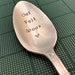 Get Well Spoon OR Feel Better Spoon, Thinking of You, Speedy Recovery ...
