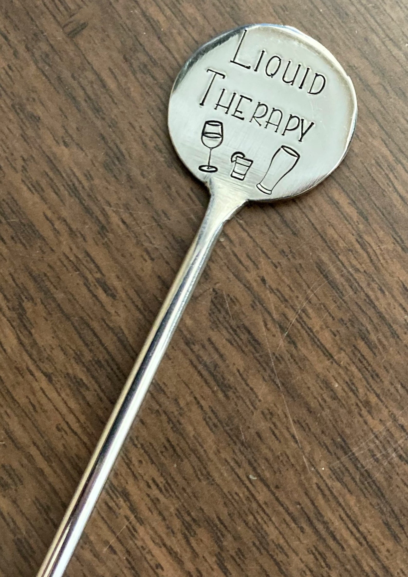 Cocktail Swizzle Stick, Metal Stirrers Stir Sticks, Liquid Therapy ...