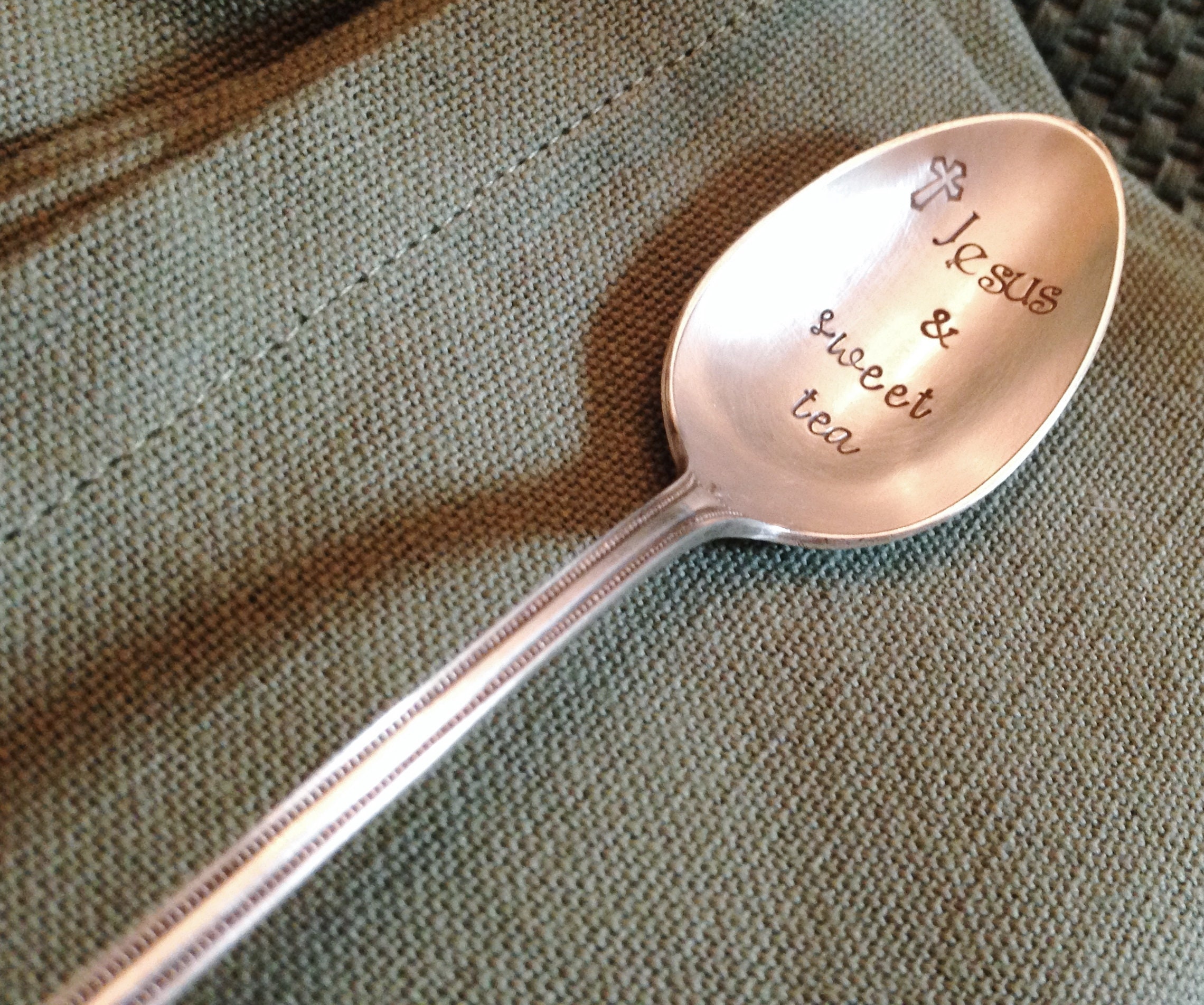 Sweet Tea and Jesus Spoon: Iced Tea Spoon Tea Lover Gift | Etsy