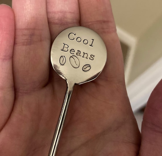 COOL BEANS Coffee Stir Stick Stirrer, Stainless Steel, Coffee Bar ...