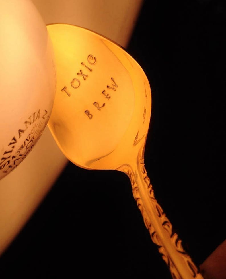 Coffee Spoon: TOXIC BREW, Funny Coffee Lover / Halloween, Witches Witch ...