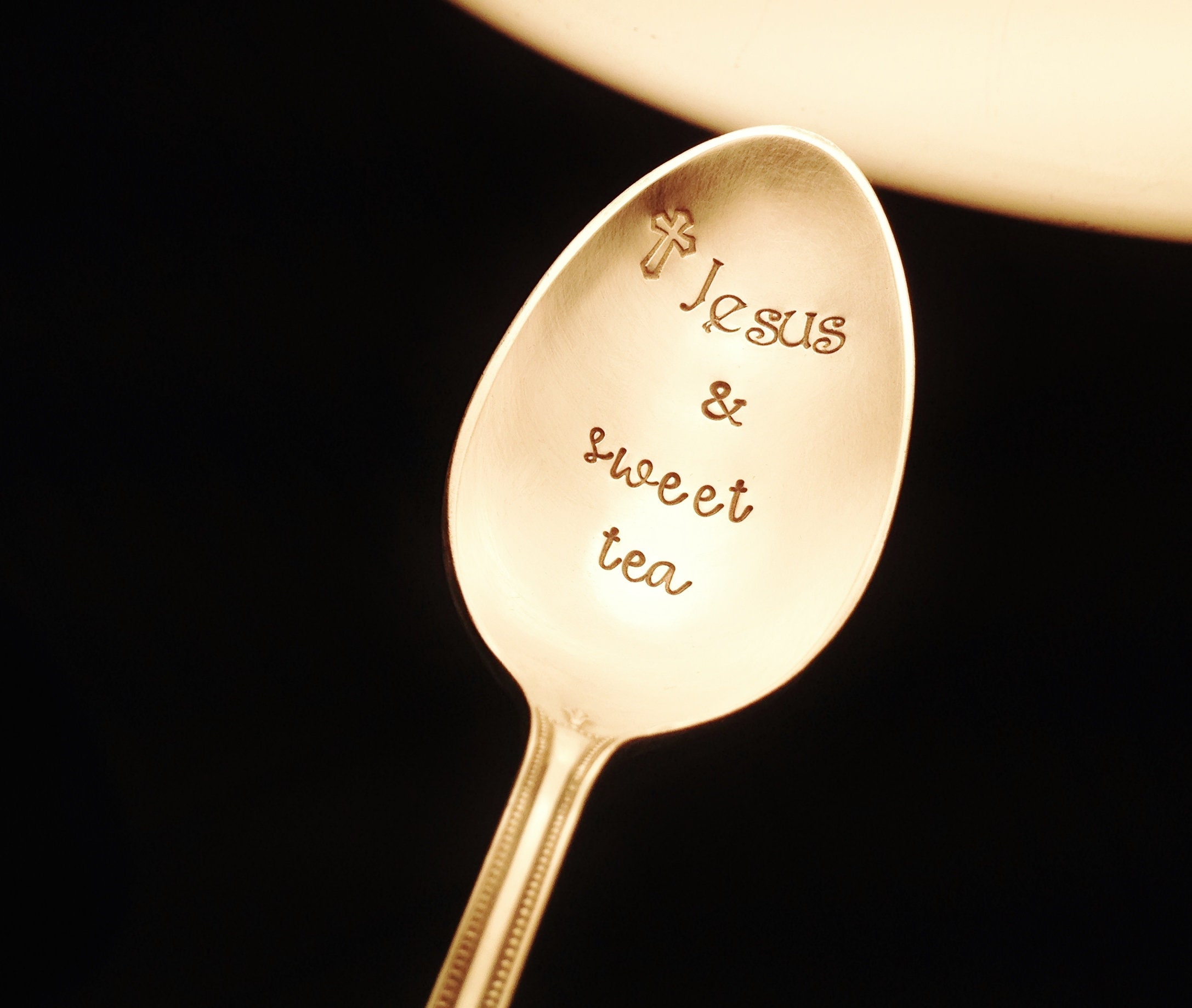 Sweet Tea and Jesus Spoon: Iced Tea Spoon Tea Lover Gift | Etsy