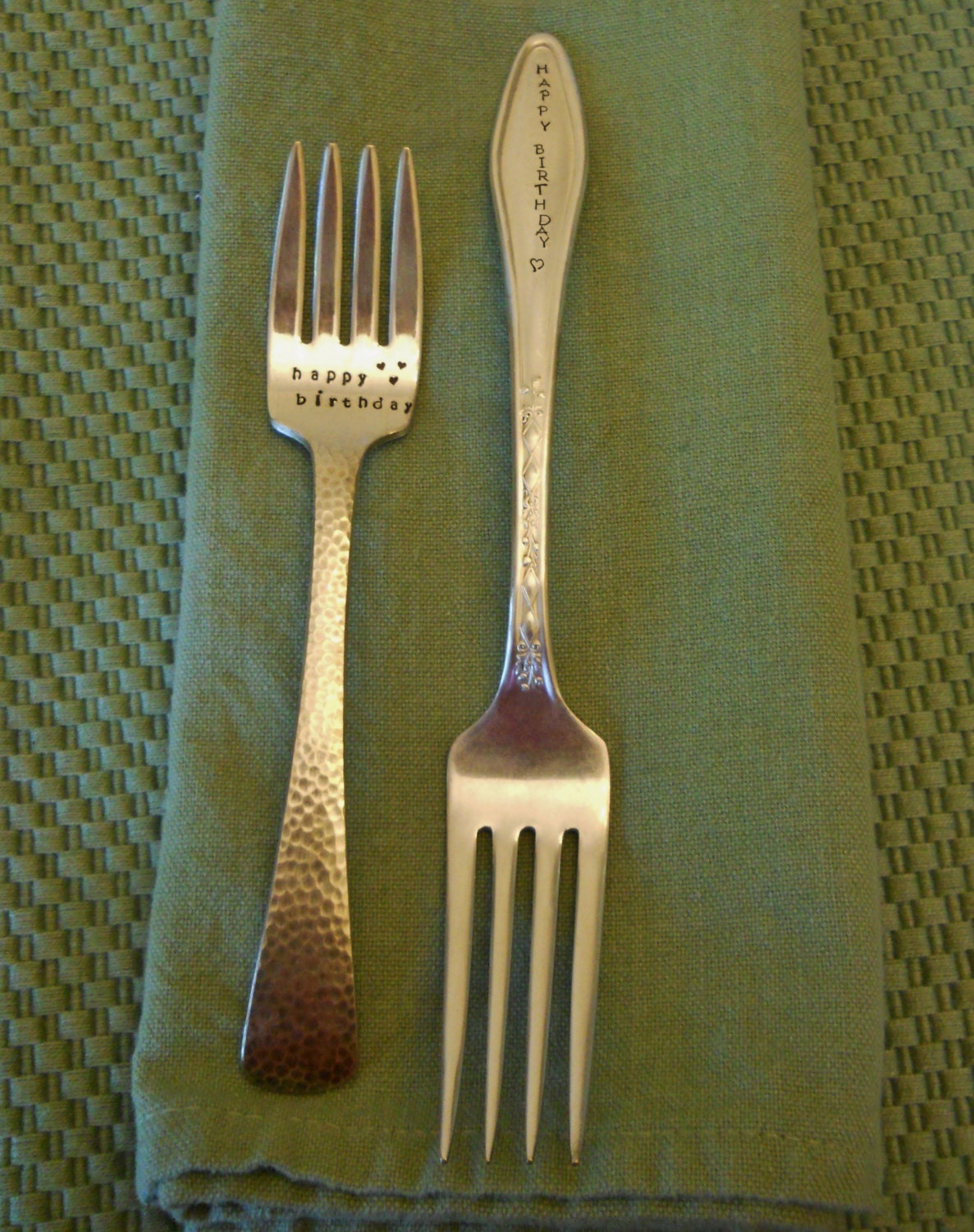 HAPPY BIRTHDAY Fork: Custom Birthday Gift Idea for Men Her Kids Mom Dad ...