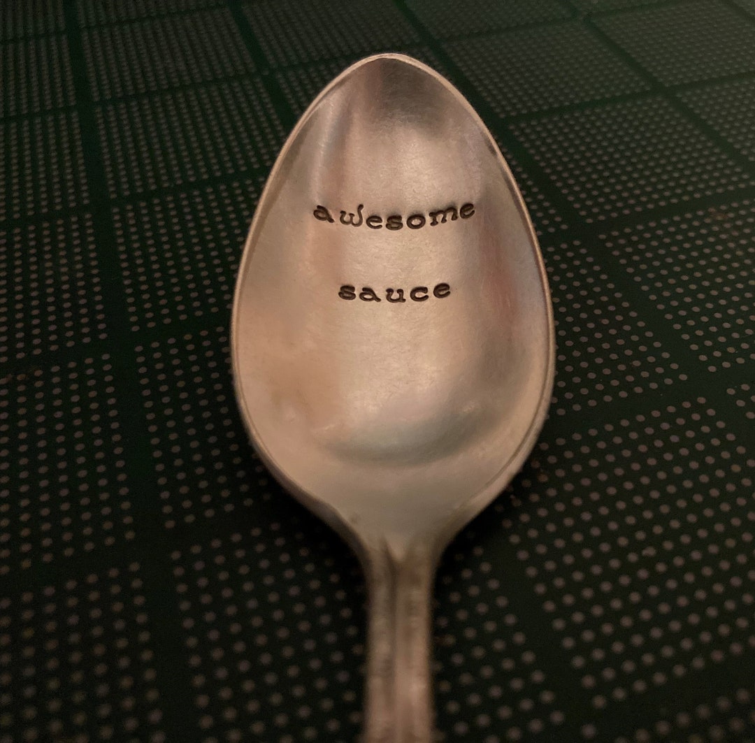 Awesome Sauce Spoon: Condiment Spoon, Small Dip Salsa Spoon ...