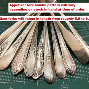 Salud Cocktail Fork: Charcuterie Board Pick, Stamped Vintage Silver ...