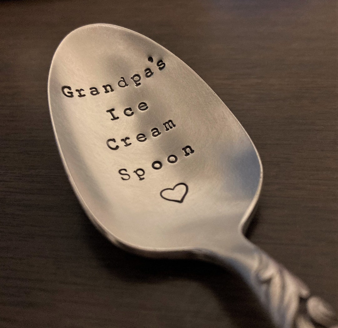 Personalized Ice Cream Spoon With Custom NAME, Christmas Valentines ...