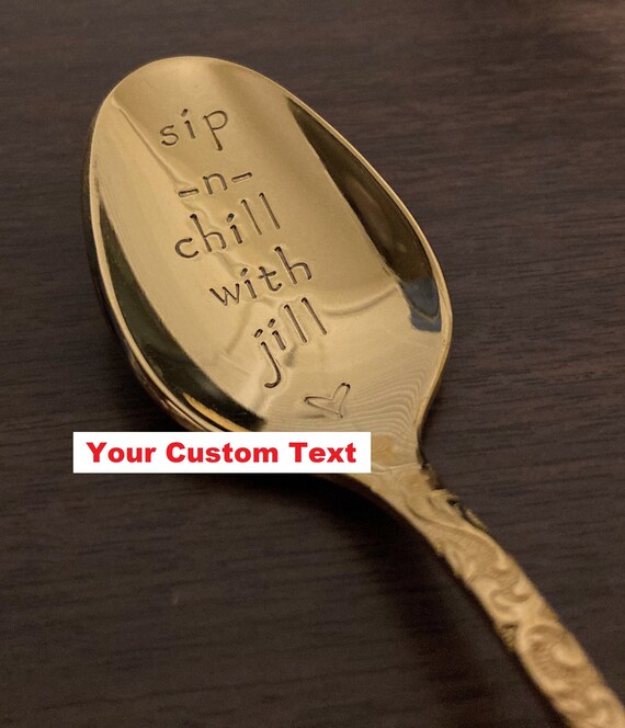 Custom Cocktail Spoon: Personalized Cocktail Stir Stick Stirrer, Home ...