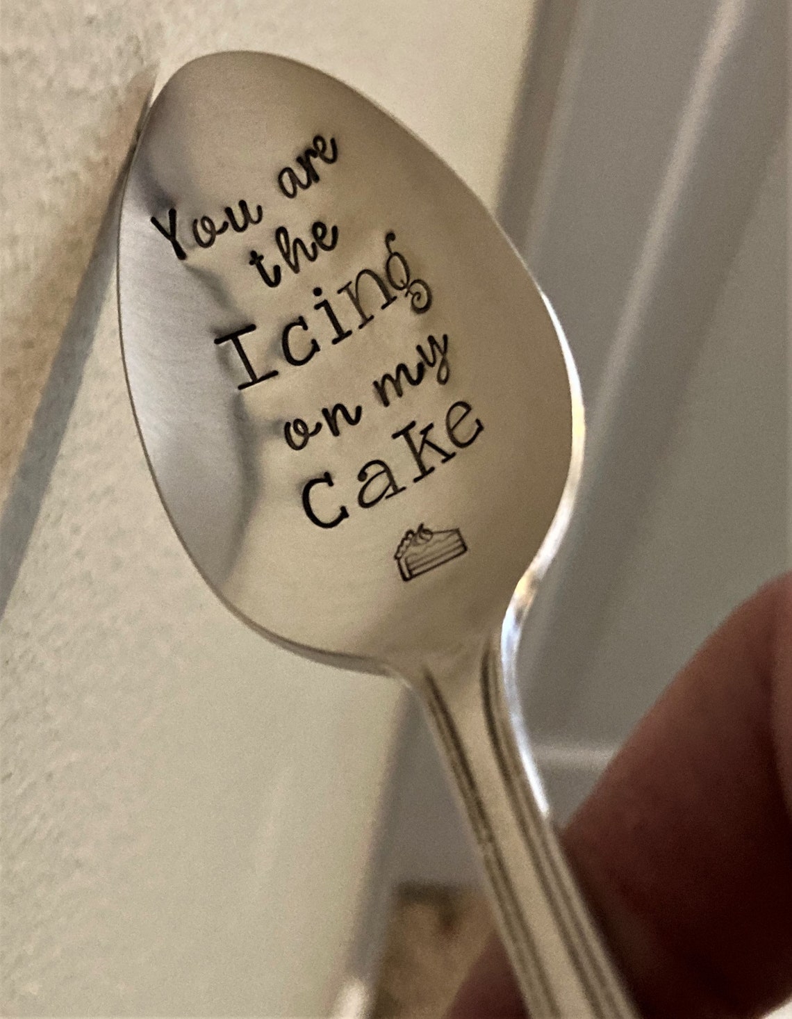 You Are the Icing on My Cake Spoon Dessert Spoon Husband - Etsy UK
