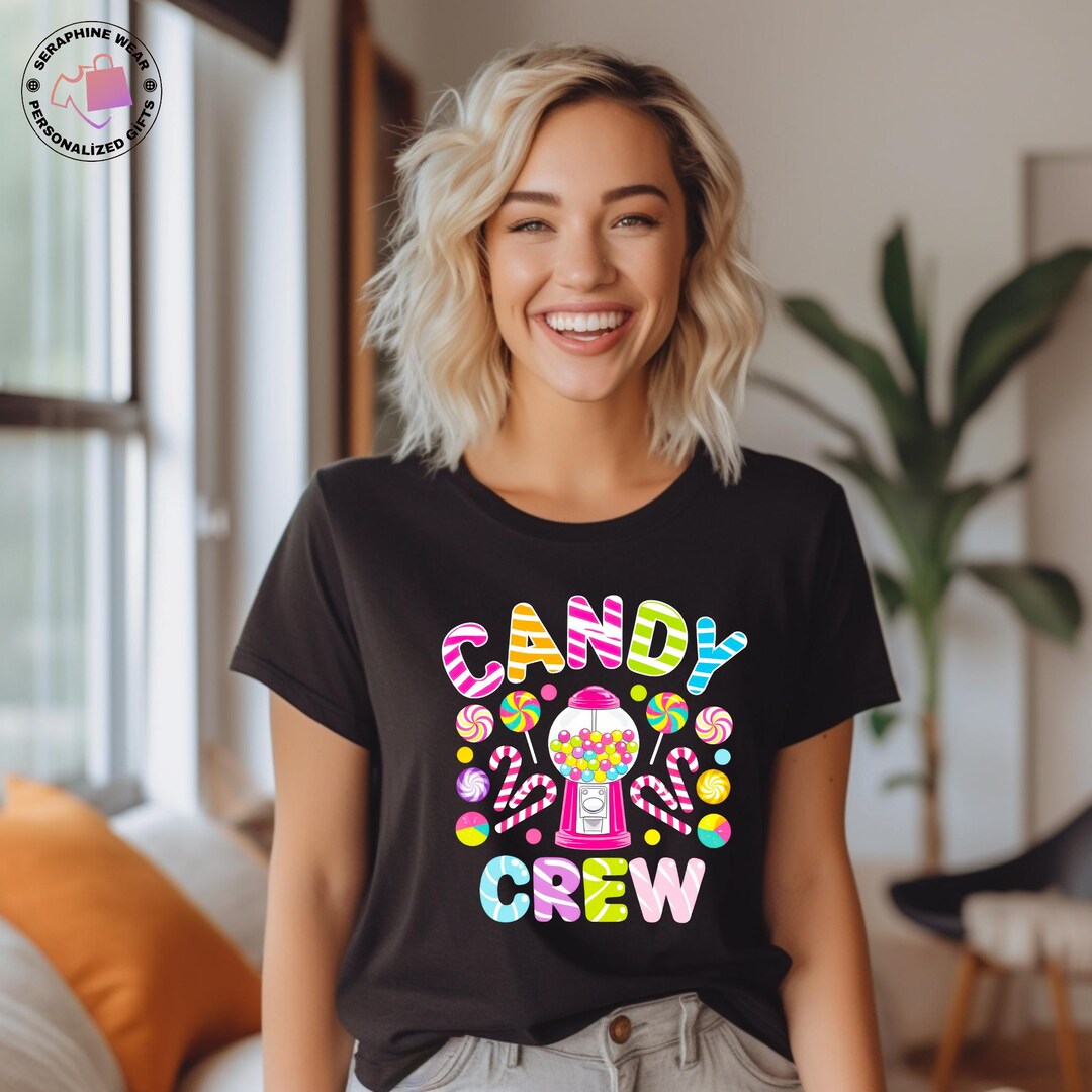 Candy Land Candy Crew Shirt, Candy Security T Shirt, Sweetie Candy Crew ...