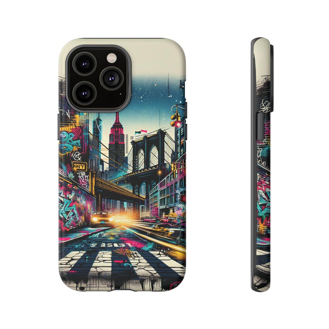 Urban NYC Phone Case | Bold Graffiti Art - Iconic City Skyline | Phone ...