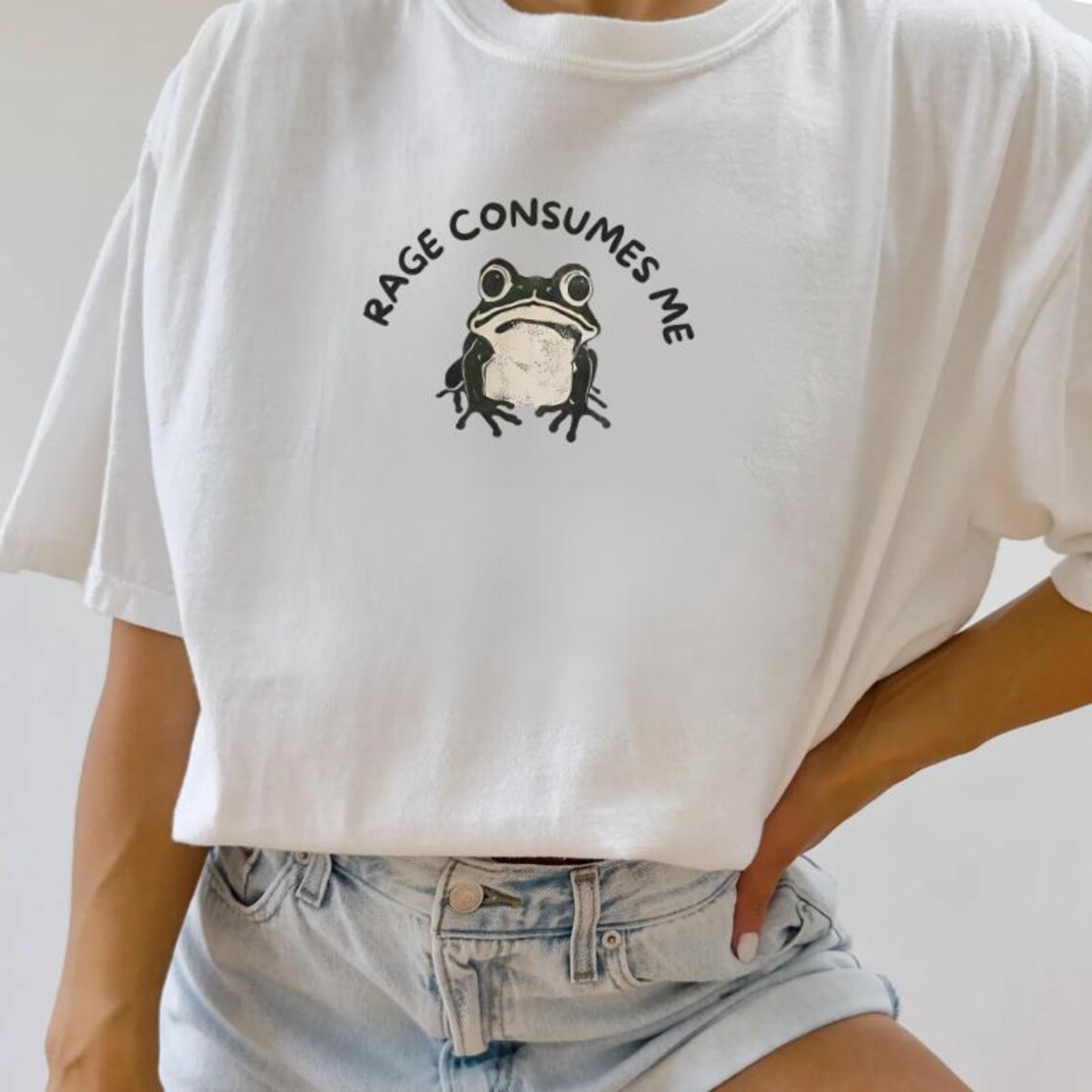 Angry Frog Meme PNG: Rage Consumes Me Clipart (digital Download) - Etsy
