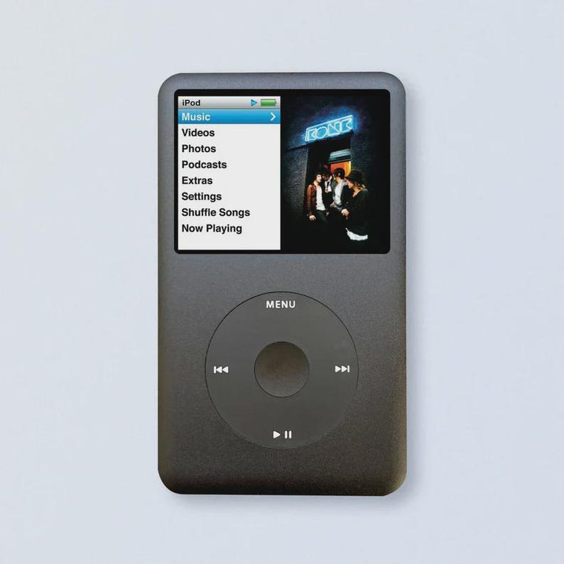 Ipod Classic 7th Gen | Bluetooth Mod | 2TB SDXC | 3000 Mah Battery ...