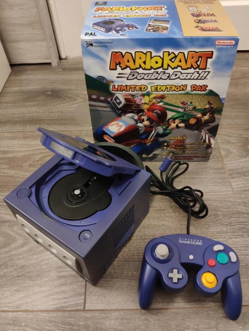 Nintendo Gamecube Console Mario Cart Limited Edition - Etsy