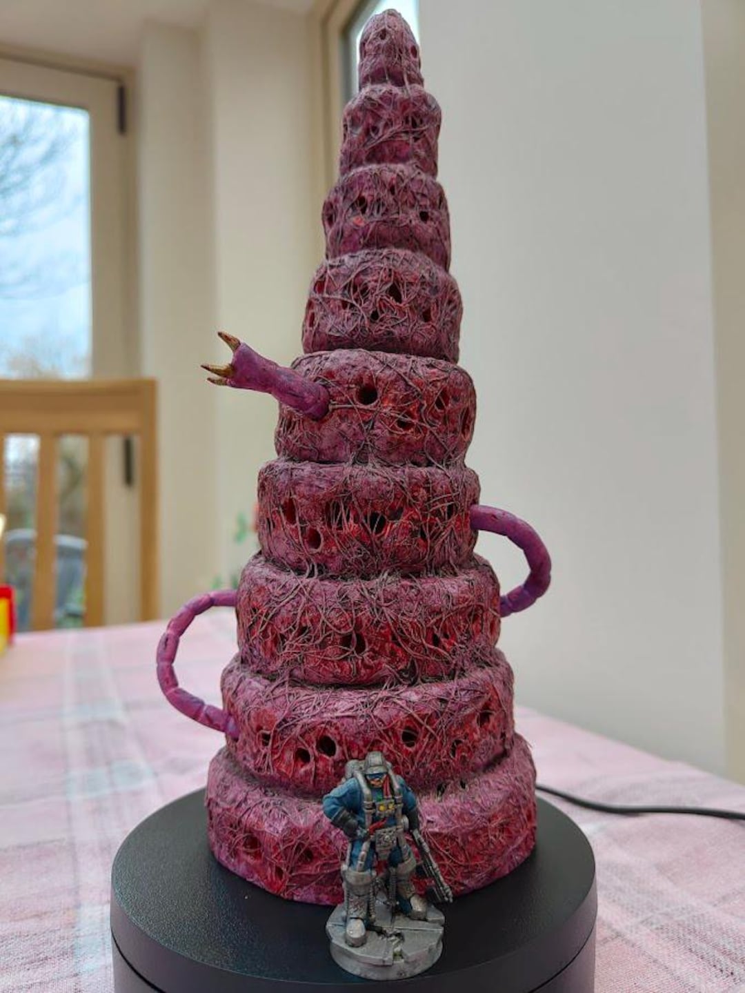 Abomination Flesh Tower With Giant Worm Trench Crusade Black Grail ...