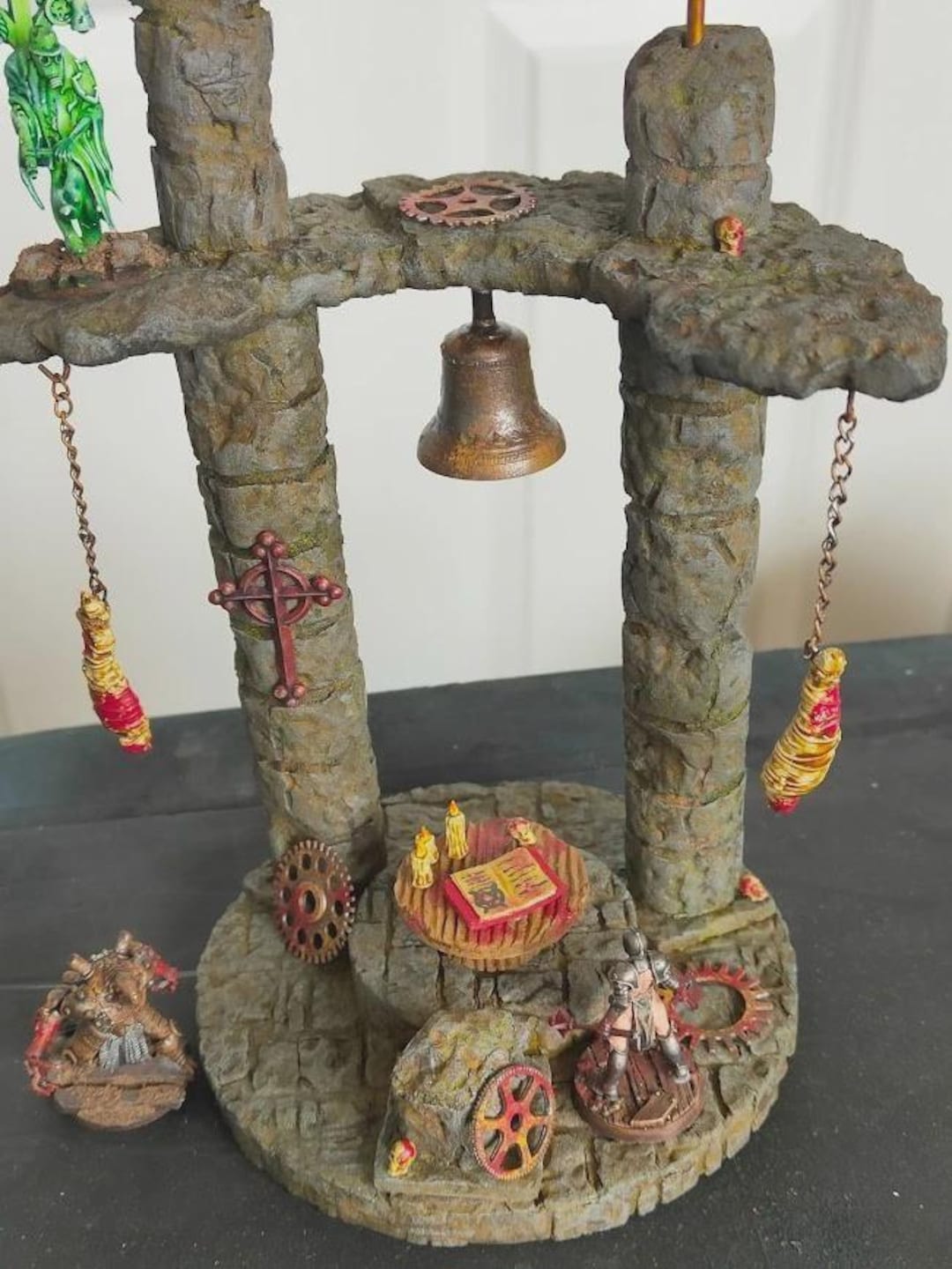 Demonic Grimdark Alter Trench Crusade Scatter Terrain Wargames 1490 ...