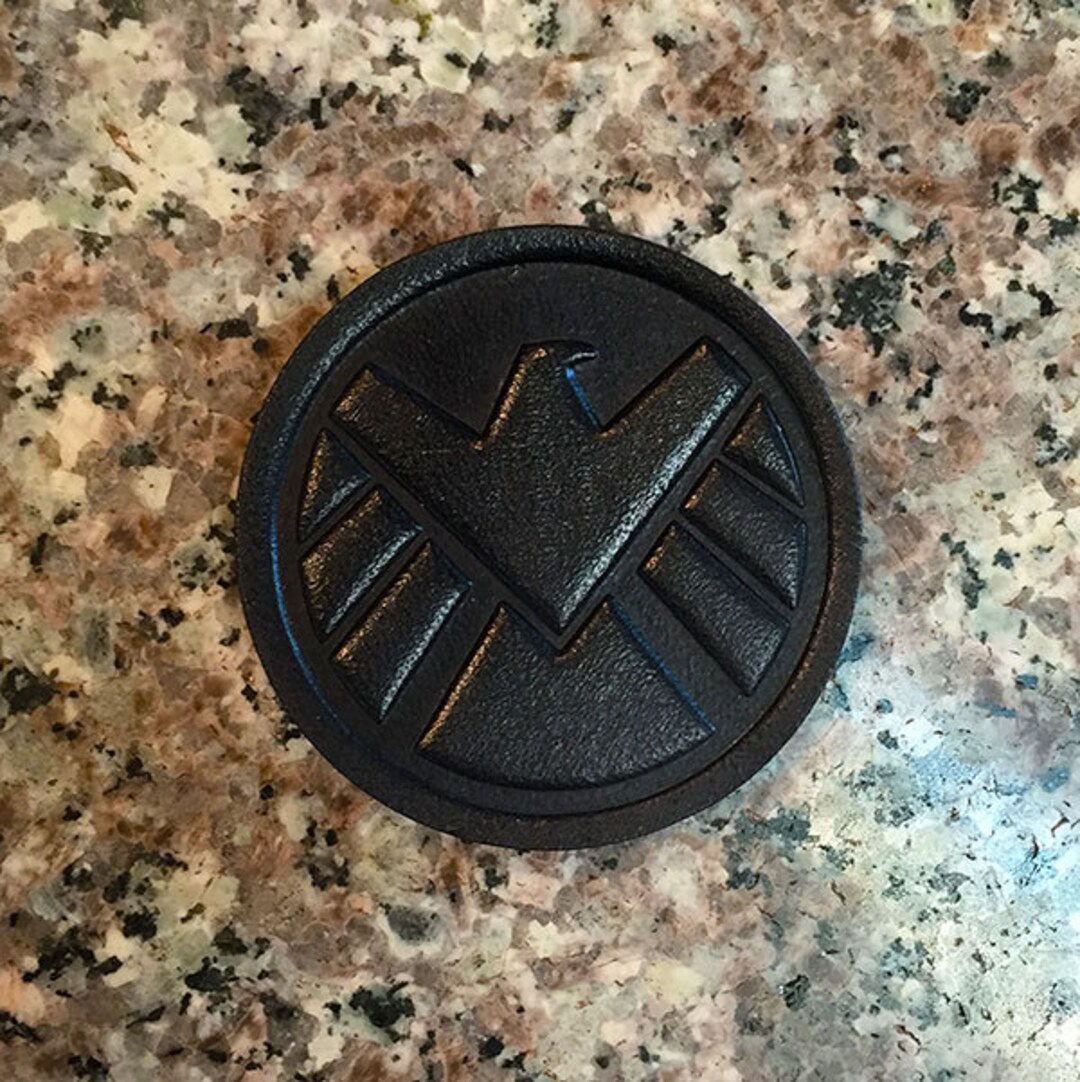 S.H.I.E.L.D. Inspired Pin Leather - Etsy