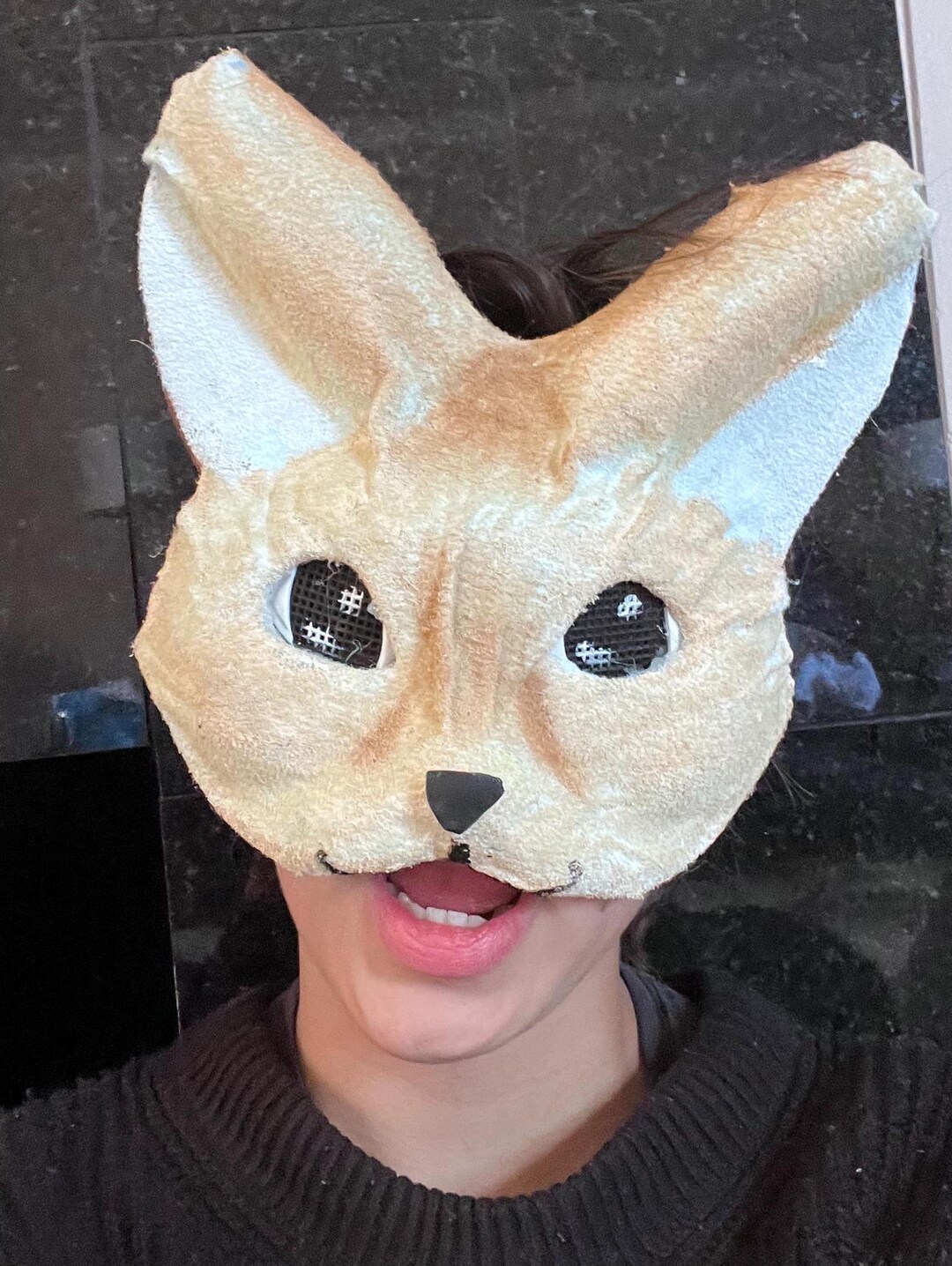Fennec Fox Mask - Etsy