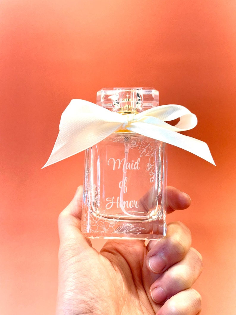 Engraved Perfume Bottle: Personalized Maid of Honor Proposal Gift - Etsy
