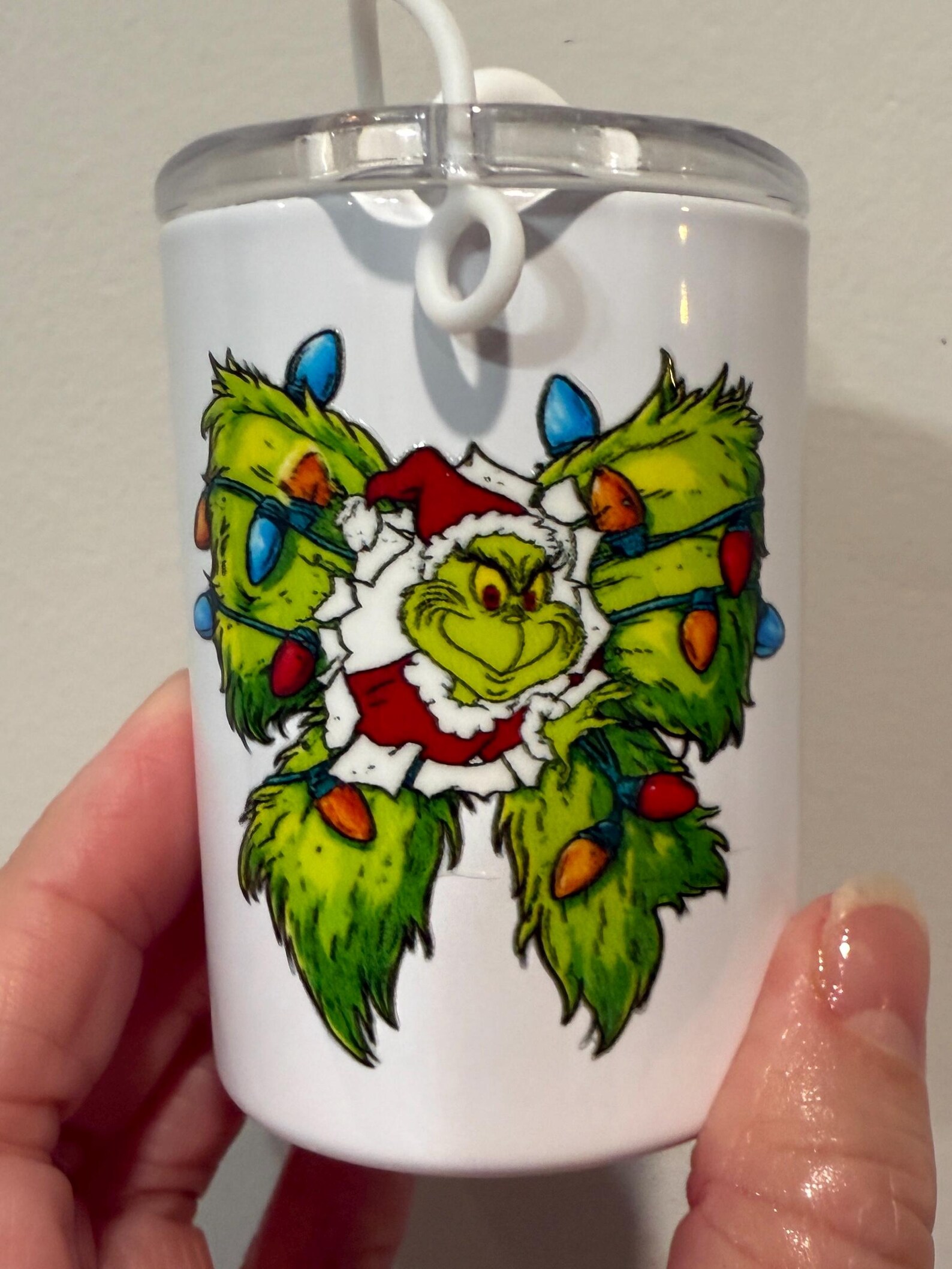 Mini Grouch Furry Bow Front and Back Set 2" UV DTF Decal - Etsy