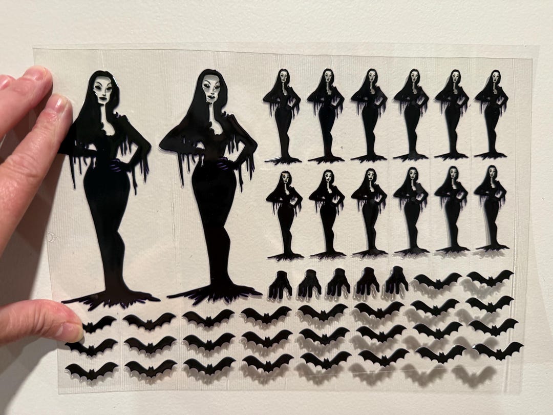 Gothic Matriarch UV DTF Clip Sheet - Etsy