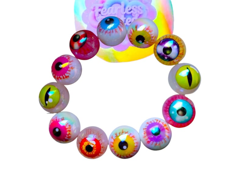 Eyeball Bracelet Creepy Jewelry - Etsy