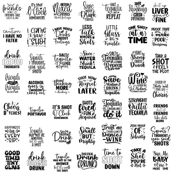 Shots Lover Quotes PNG: Funny Drinking Sayings, Mugs Graphics (digital ...